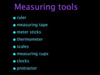 What is measurement | KEY