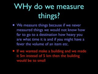 Measurement | KEY