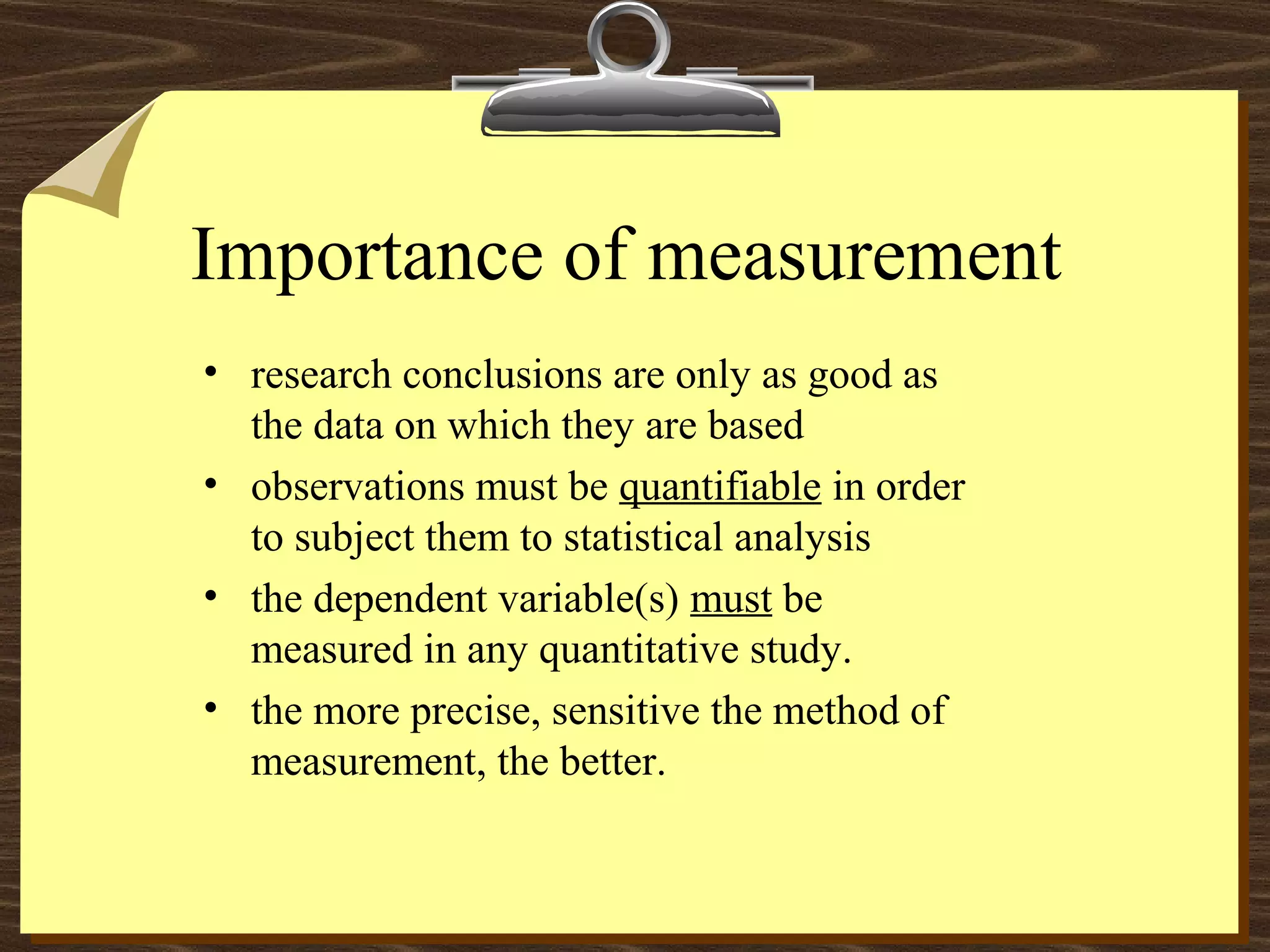 Measurement | PPT