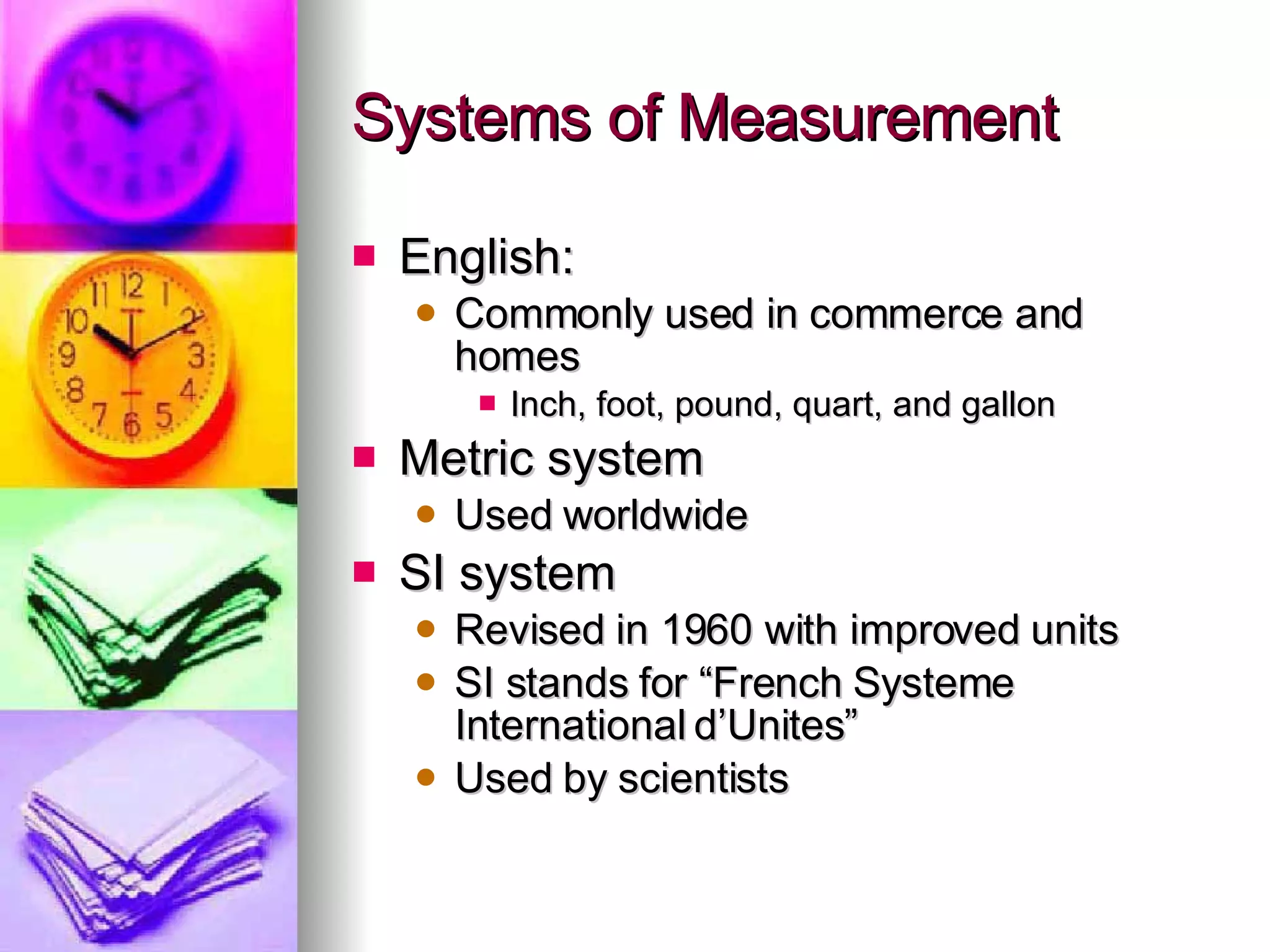 Measurement | PPT