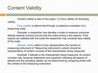 Concept of Measurements in Business Research | PPTX