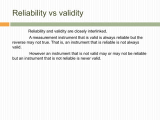 Concept of Measurements in Business Research | PPTX