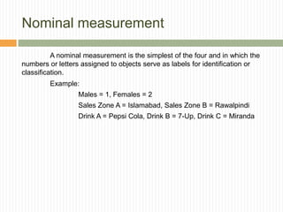 Concept of Measurements in Business Research | PPTX