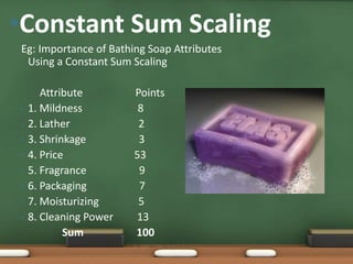 Measurement and Scaling | PPT