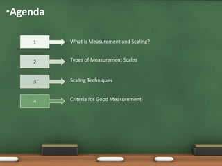Measurement and Scaling | PPT
