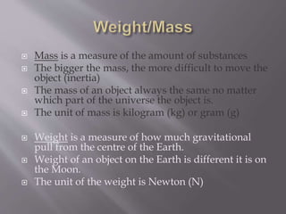 Measurement of length, volume, weight, temperature, time in laboratory ...