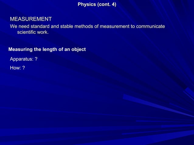 Measurement | PPT