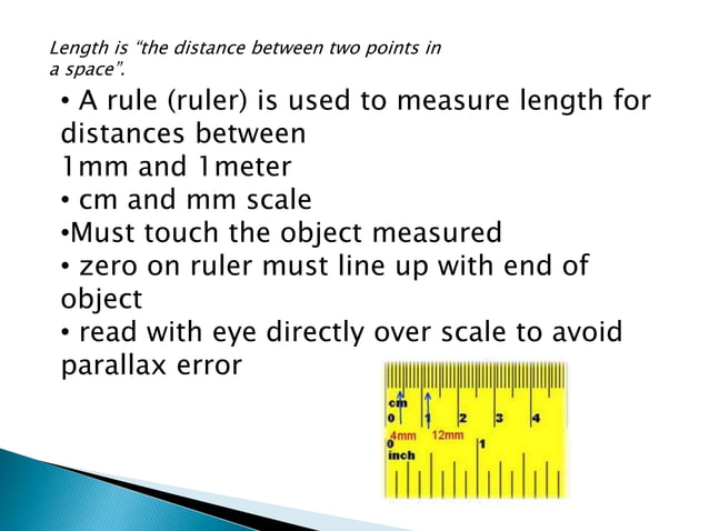 IGCSE PHYSICS:Measurement | PPTX | Physics | Science