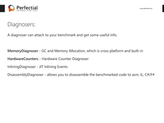 Measurement .Net Performance with BenchmarkDotNet | PPTX