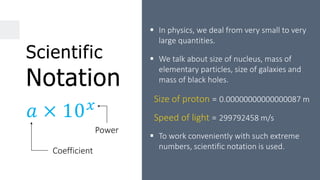 Physical Quantities--Units and Measurement--Conversion of Units | PPTX