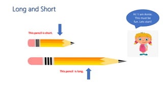 Measurement for grade 1 children | PPTX