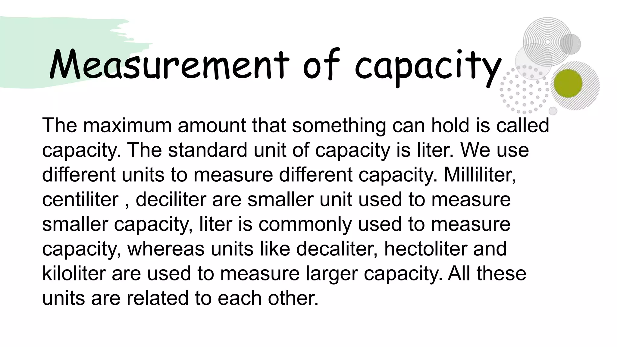 Measurement | PPTX