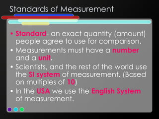 Measurement Mass and Weight Science Olympiad Div B Study | PPTX