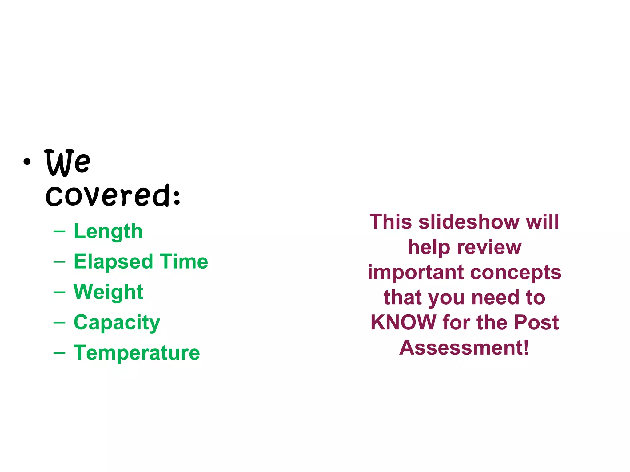 Measurement power-point-review-1h2al8a | PPT