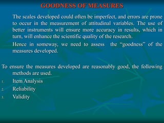 Measurement scaling | PPT