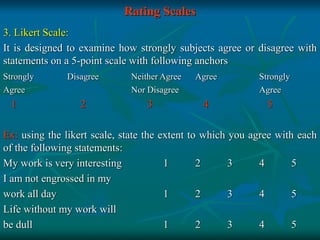 Measurement scaling | PPT