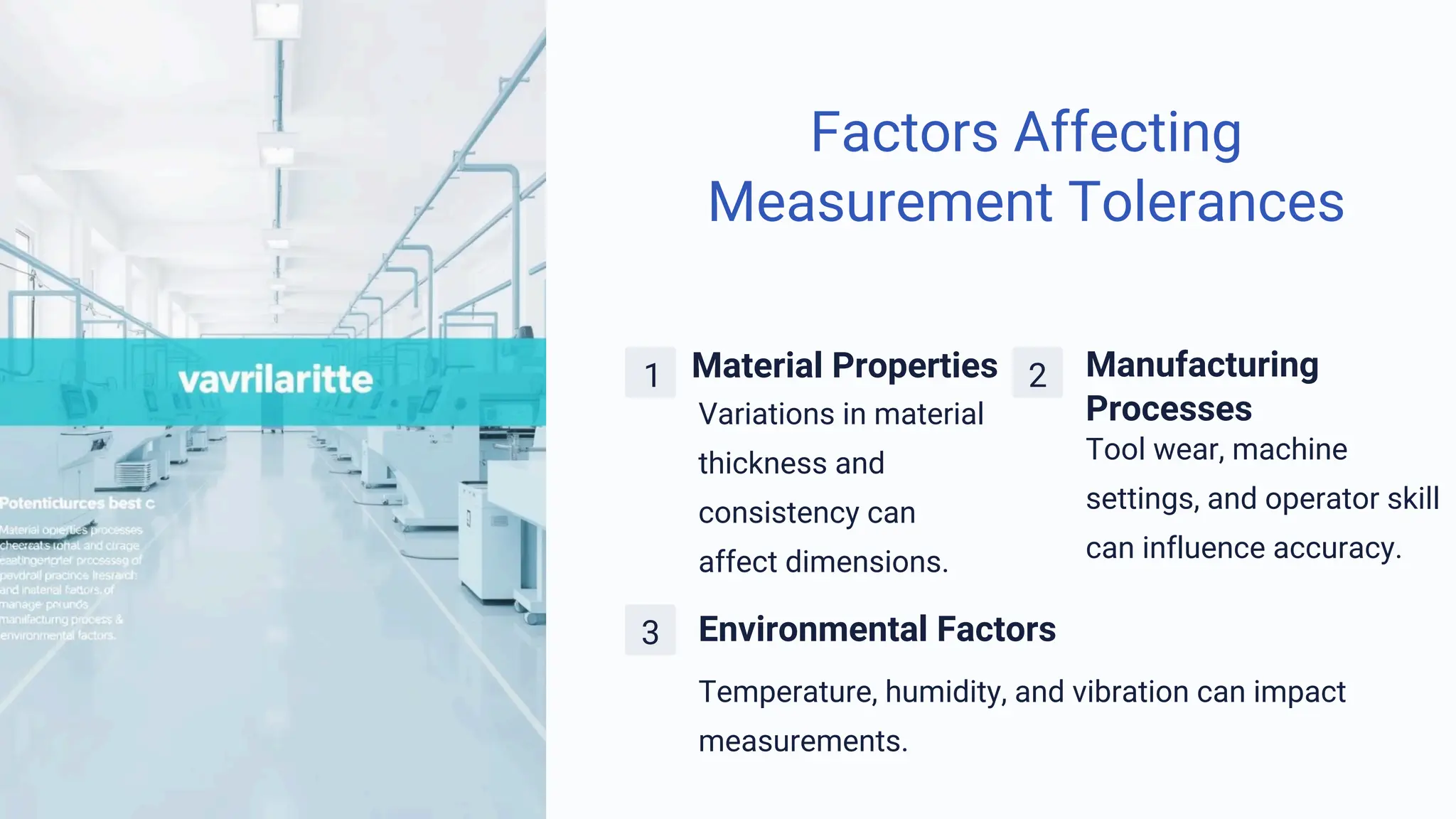Measurement Tolerance Standards | Me Virtuoso | PPT
