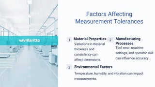 Measurement Tolerance Standards | Me Virtuoso | PPT
