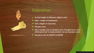measurement and it's teaching for grade 4 | PPTX