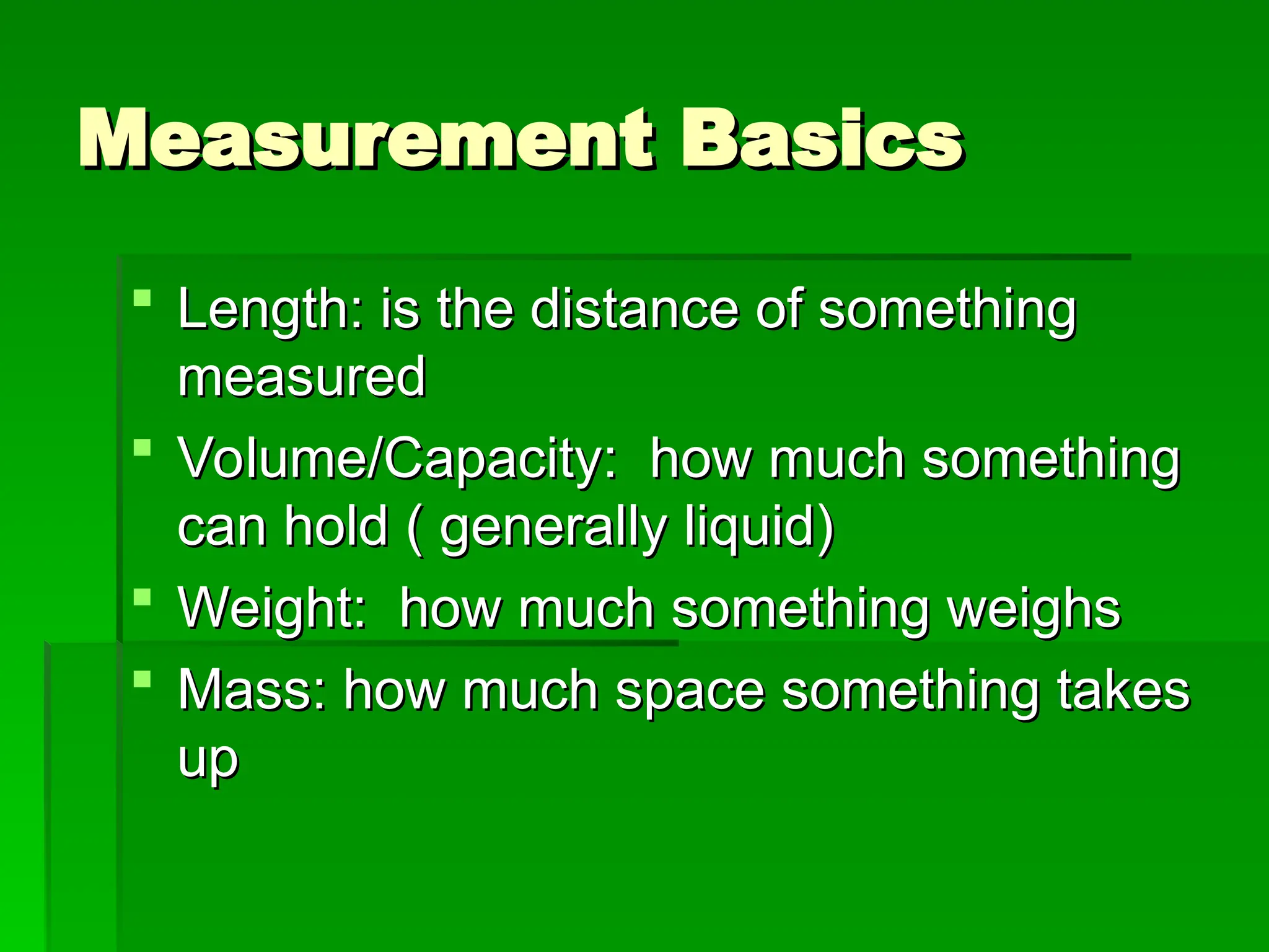 Measurement Activity.pptttttttttttttttttt | PPT