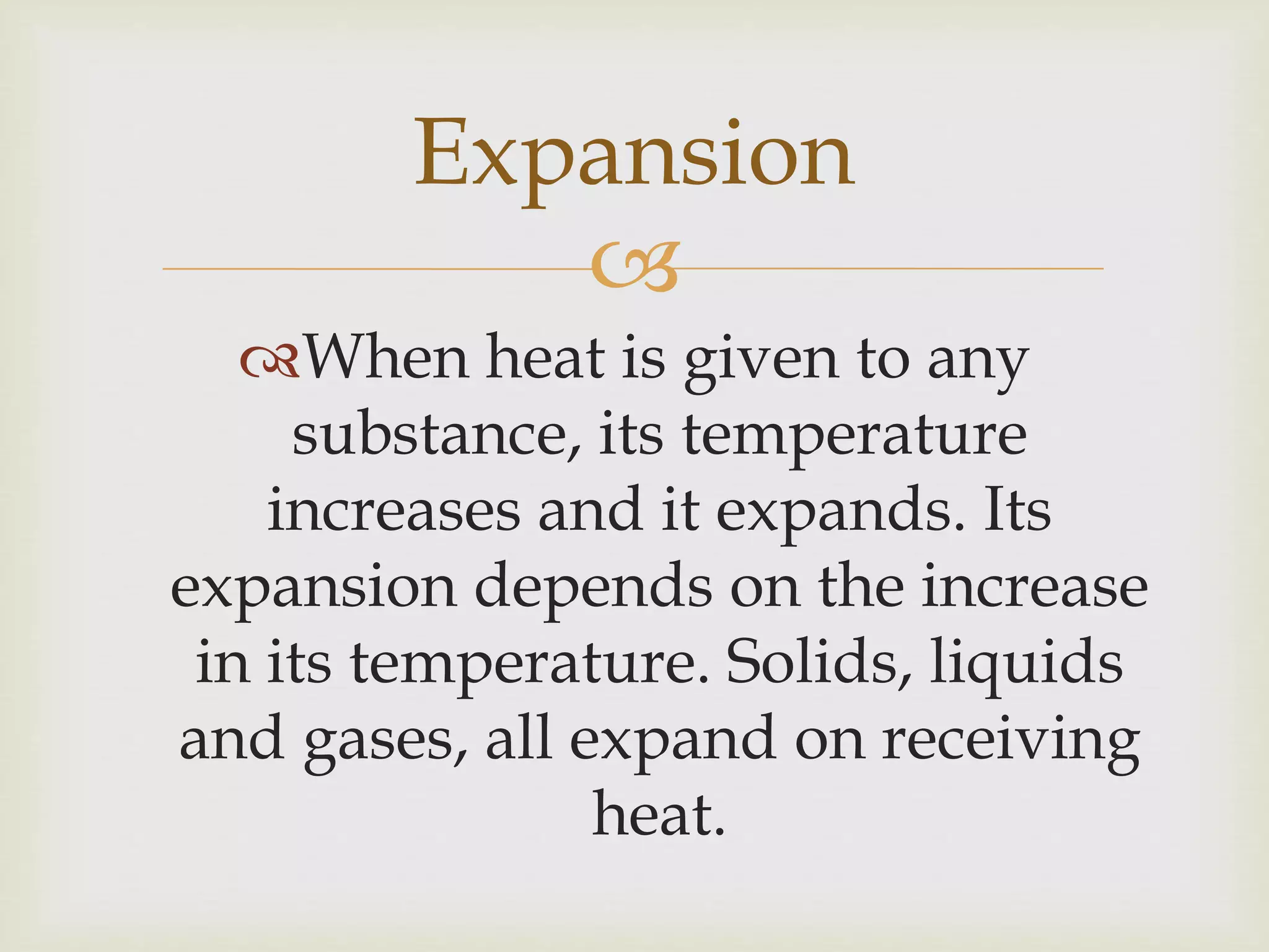 Measurement and effects of heat | PPTX