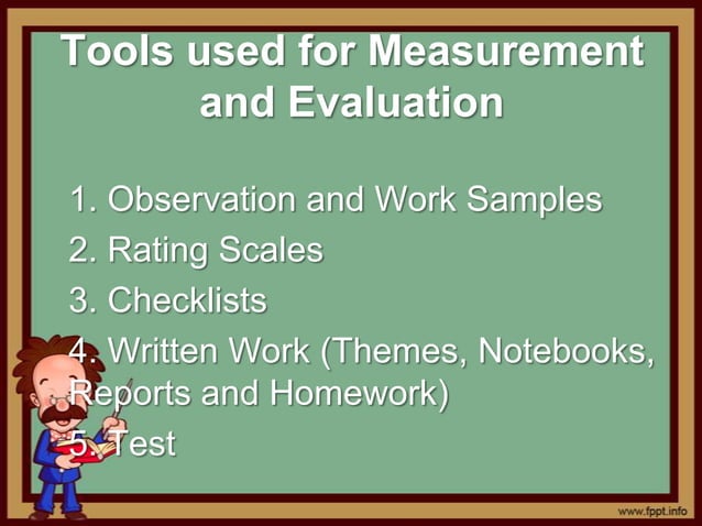 Measurement and evaluation | PPTX | Educational Assessment | Education