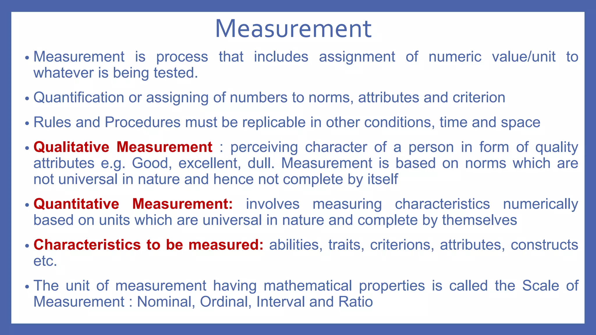 An Introduction to Test, Assessment, Measurement and Evaluation | PPT