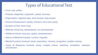 An Introduction to Test, Assessment, Measurement and Evaluation | PPT