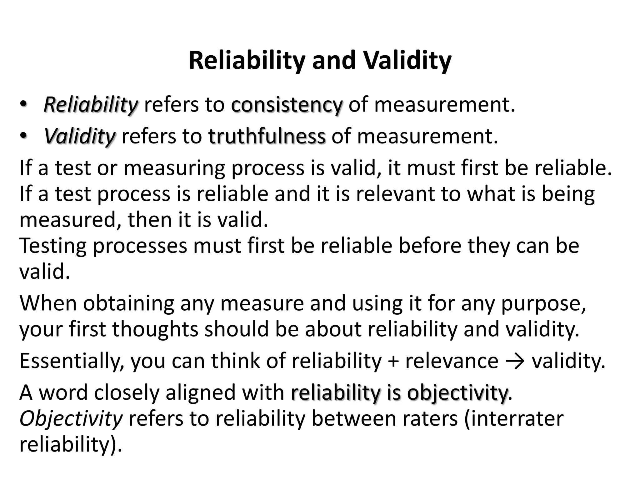 Measurement and evaluation | PPTX