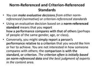 Measurement and evaluation | PPTX