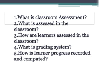 Measurement and evaluation k 12 grading system | PPTX