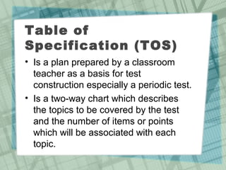 Measurement and evaluation in education | PPT