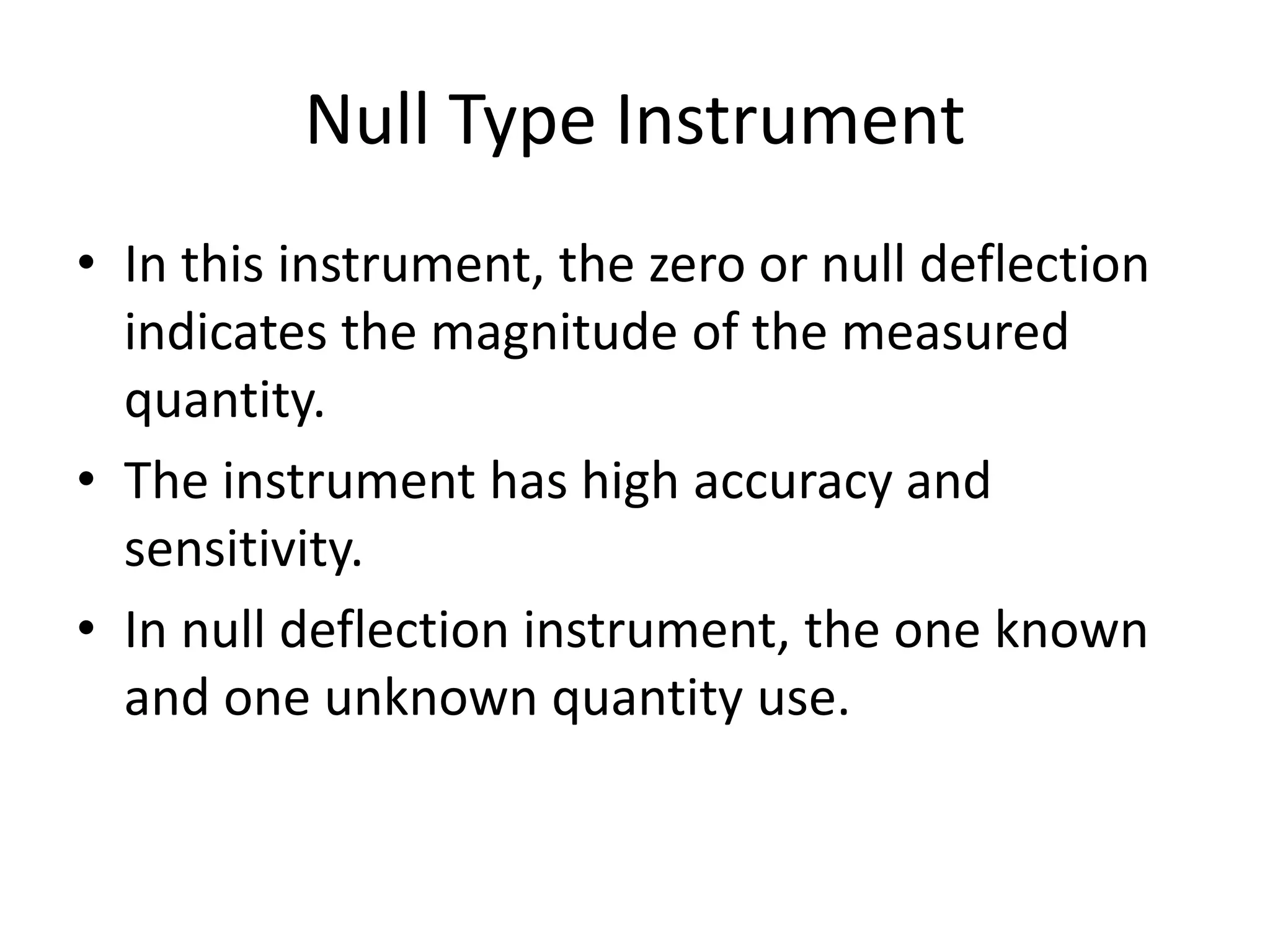 Measurement and instrumentation | PPTX