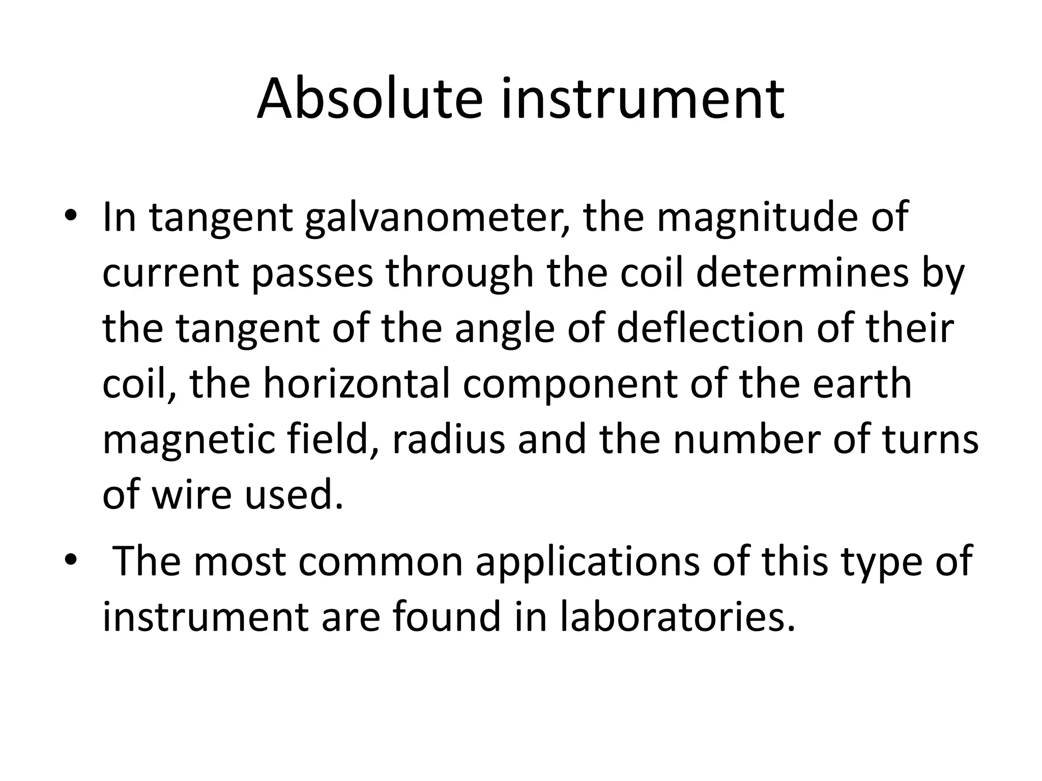 Measurement and instrumentation | PPTX