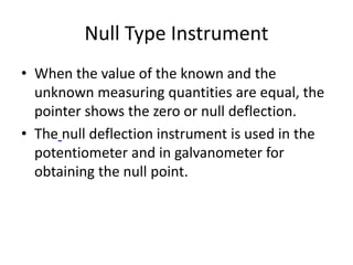 Measurement and instrumentation | PPTX