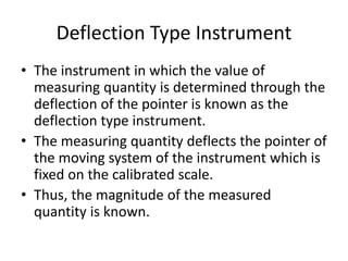 Measurement and instrumentation | PPTX