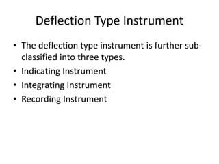 Measurement and instrumentation | PPTX