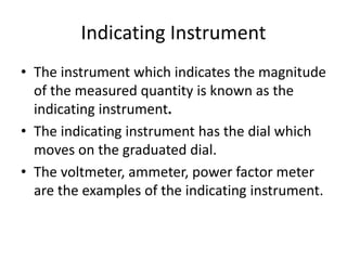 Measurement and instrumentation | PPTX