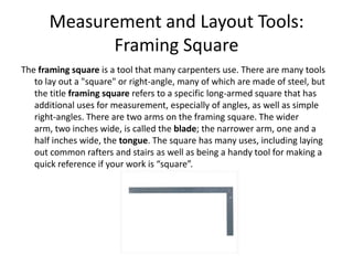 Measurement and layout tools | PPTX