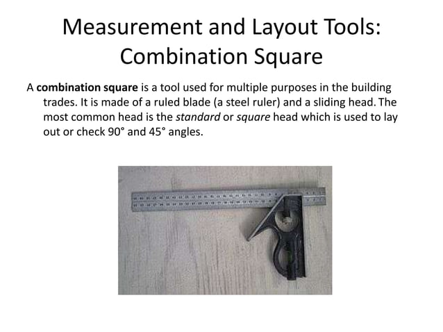 Measurement and layout tools | PPTX