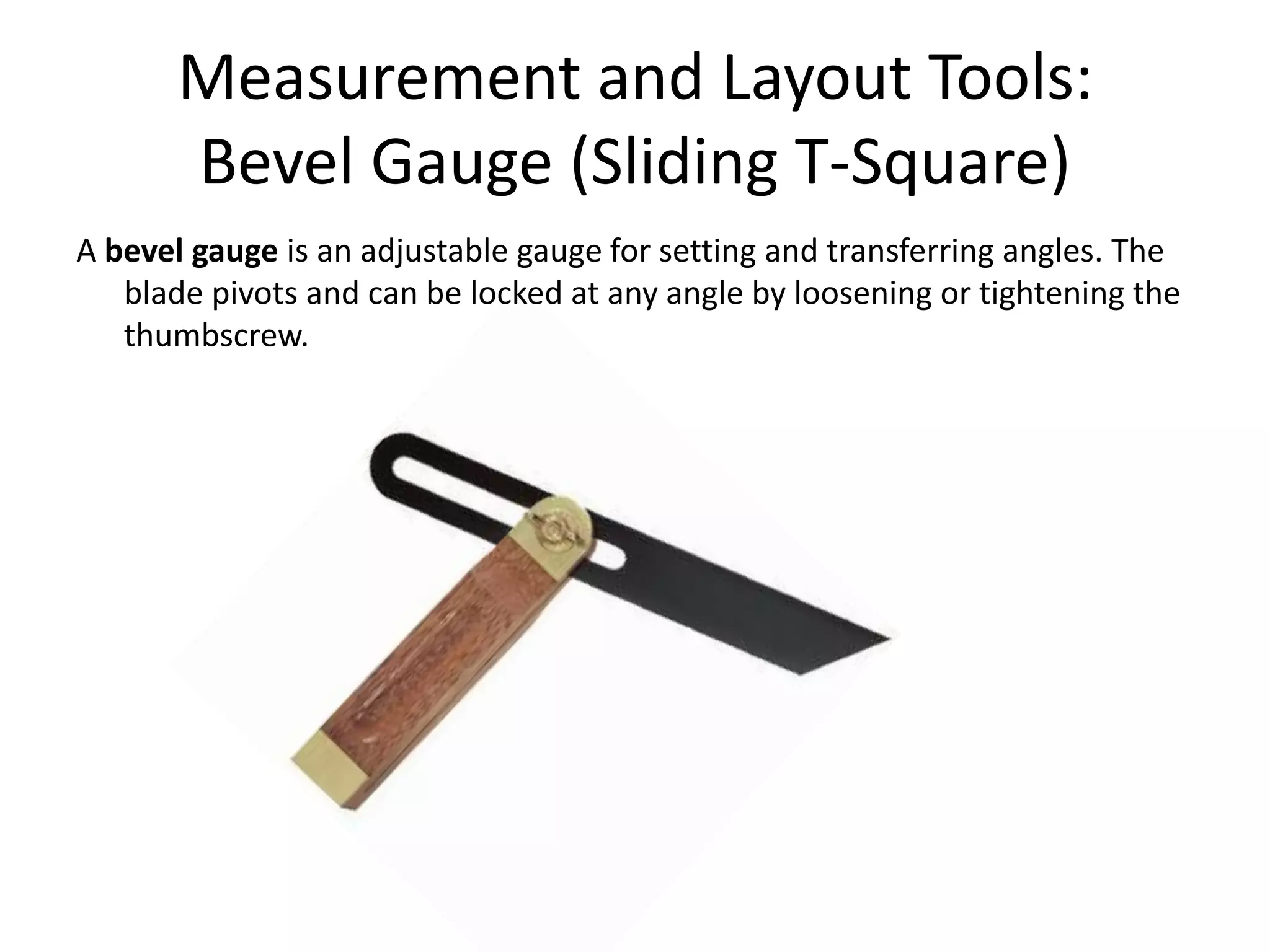 Measurement and layout tools revised | PPTX