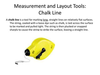 Measurement and layout tools revised | PPTX