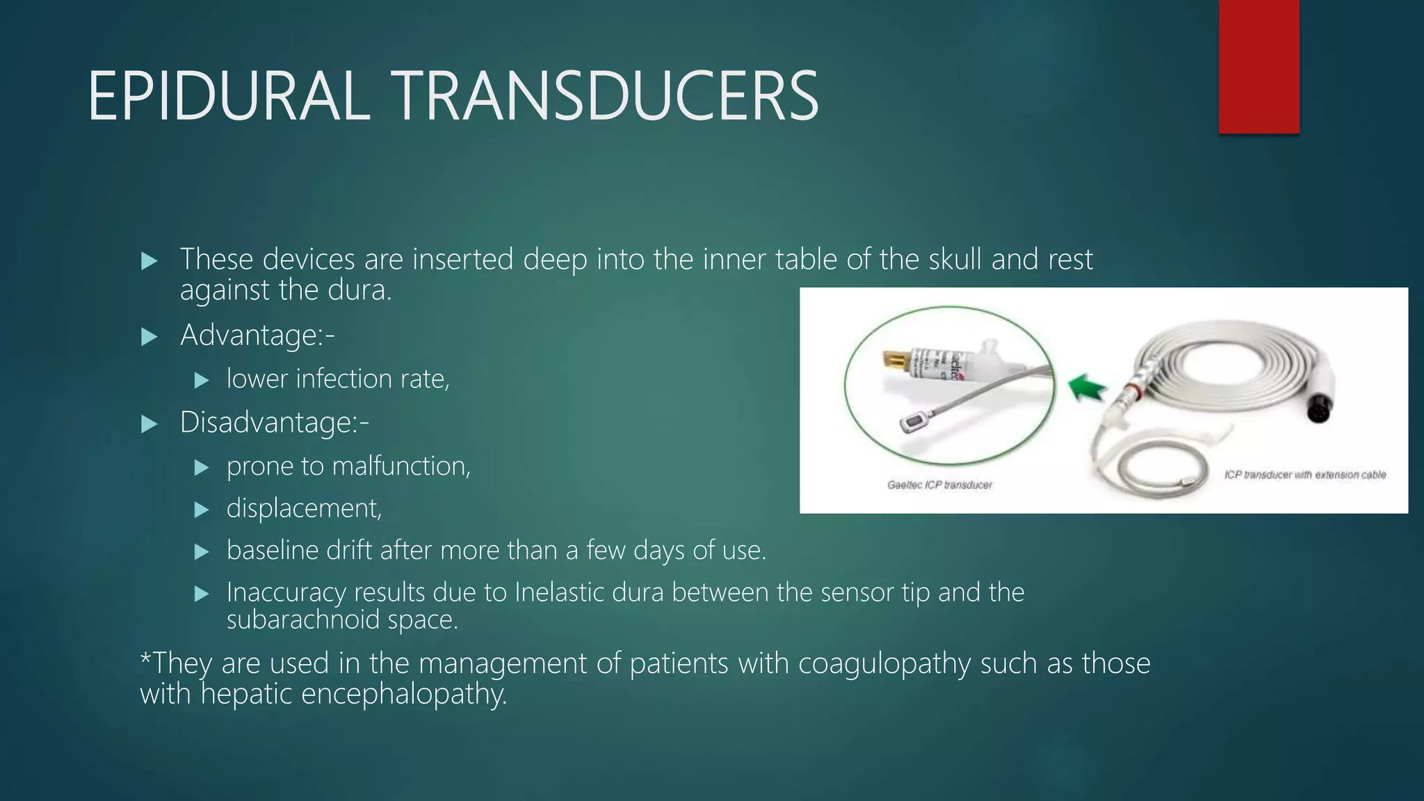 Measurement and management of increased intracranial pressure | PPTX