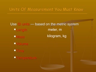 Measurement and matter | PPT