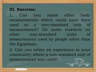 Measurement and Measuring Length | PPTX