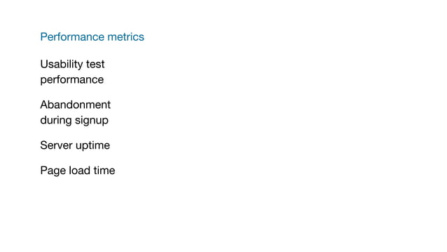 Measurement and metrics | PPT