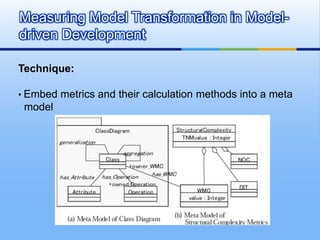 Measurement and metrics in model driven software development | PPT
