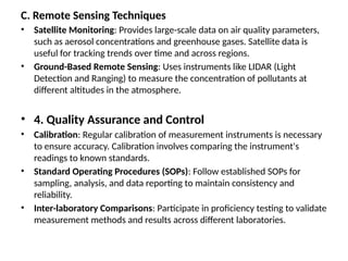 Measurement and Monitoring of Air Pollution.pptx