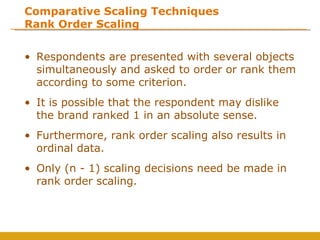 Measurement and scales | PPT