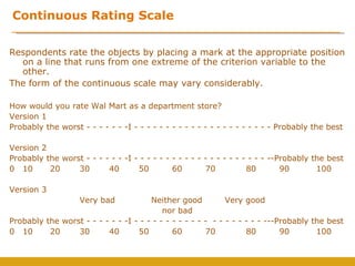 Measurement and scales | PPT